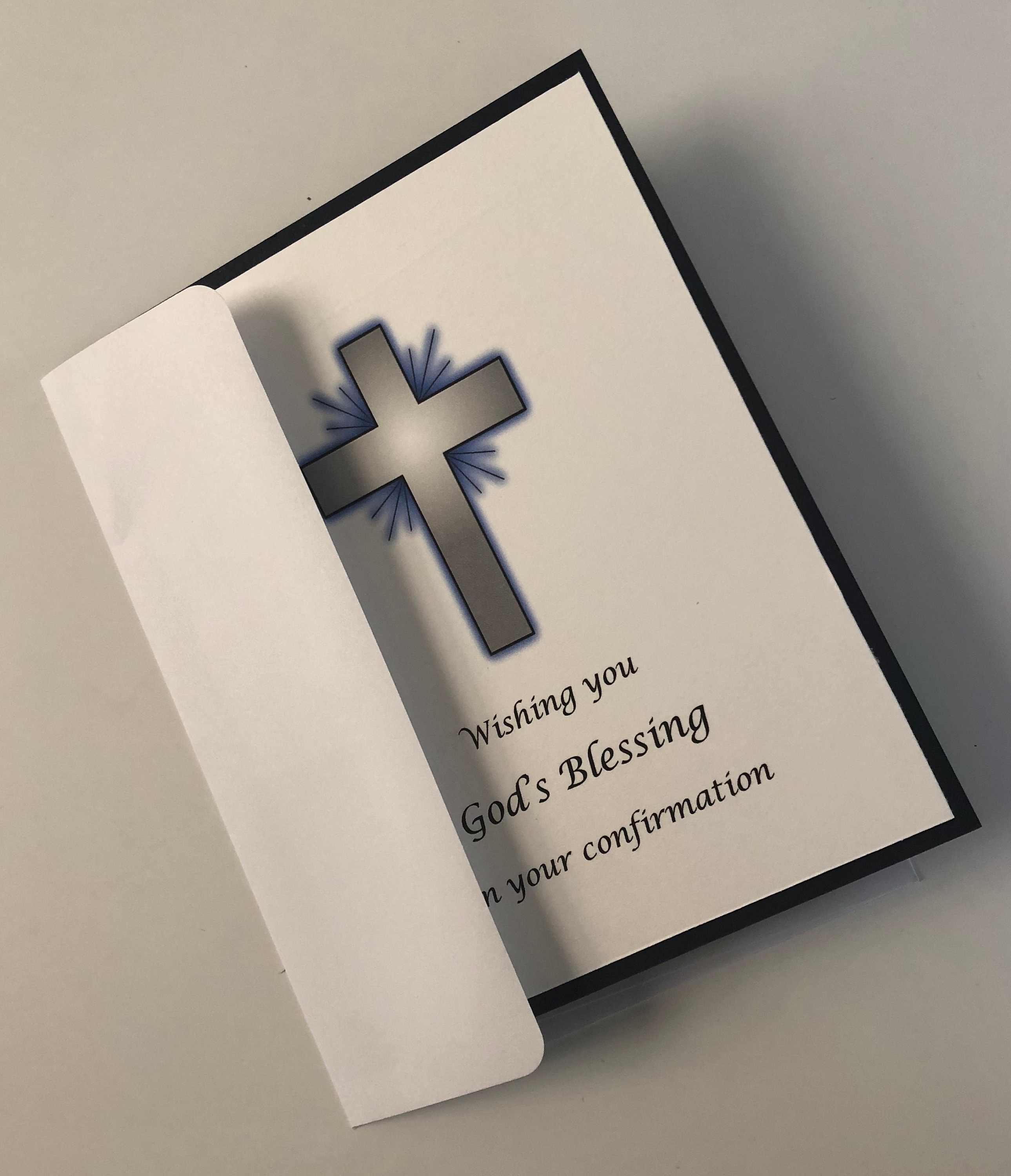 Confirmation Card, Confirmation Day Card, Bible Verse Card, Religious ...