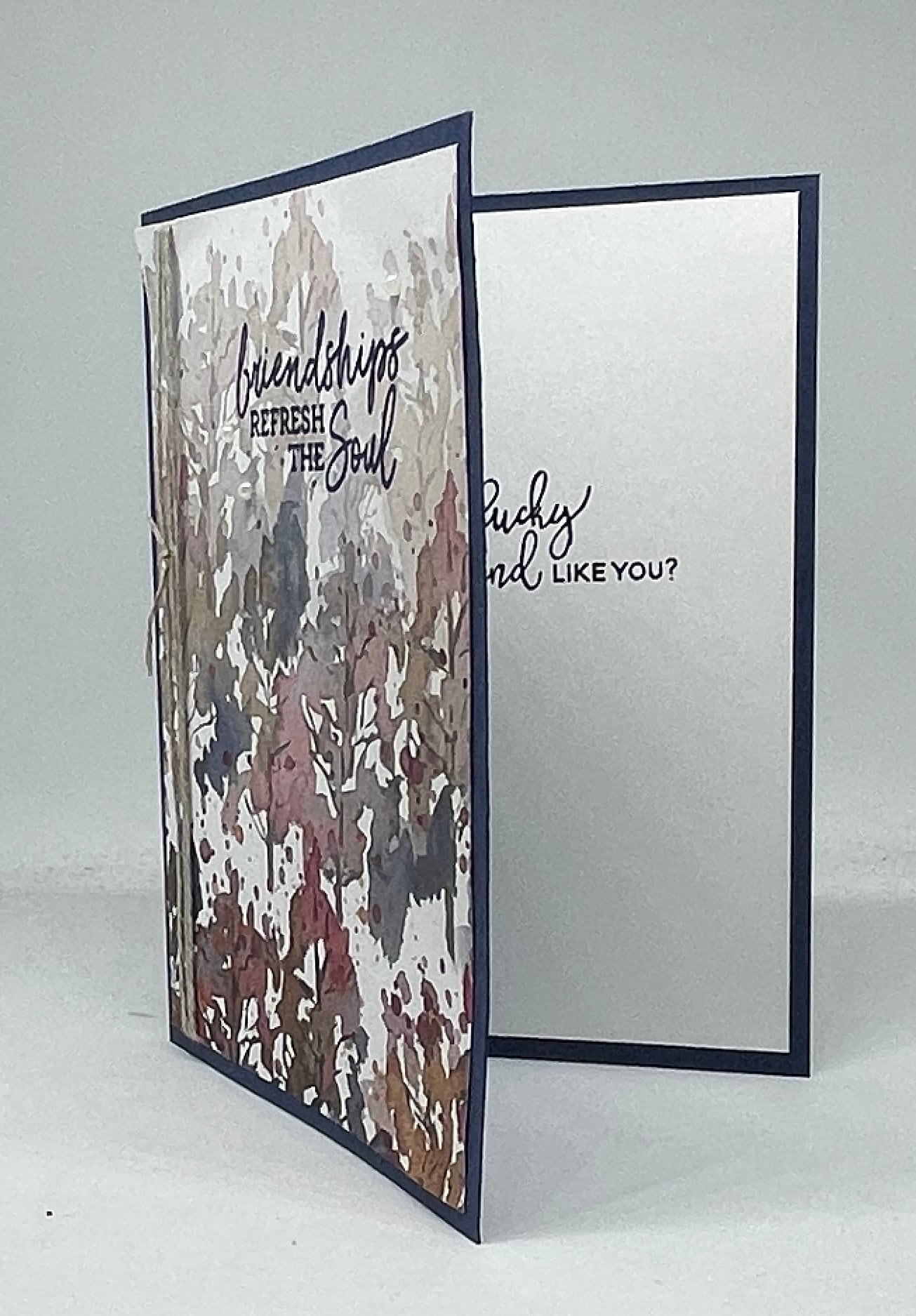 Beautiful Friendship Card, Special Friend Card, Thinking of You, Hello ...