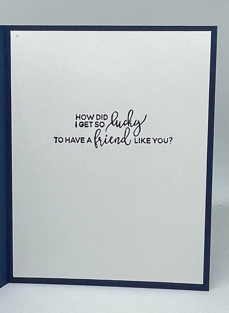 Beautiful Friendship Card, Special Friend Card, Thinking of You, Hello ...