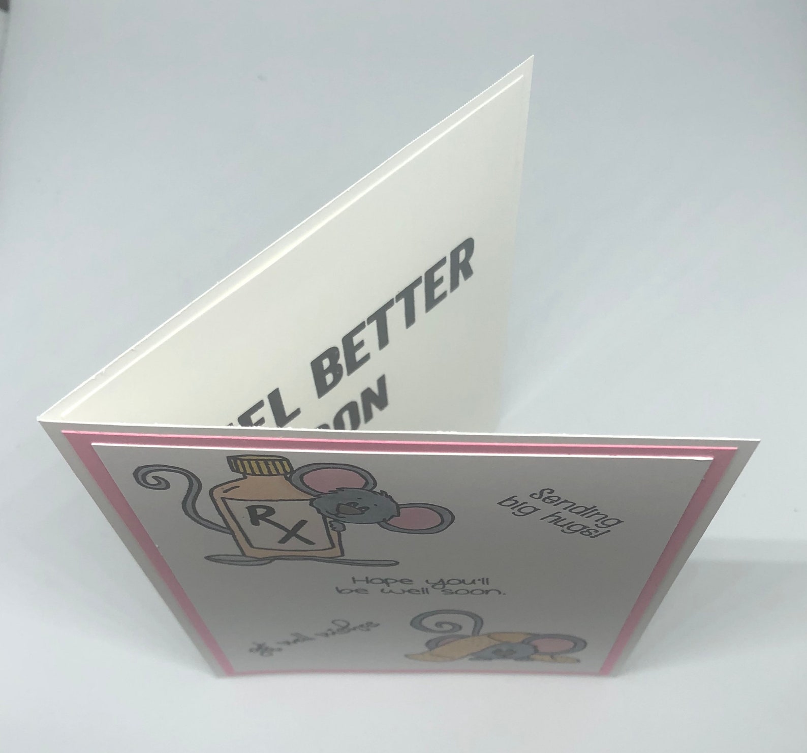 Feel Better Soon Card Kids Get Well Card Get Well Soon Card - Etsy