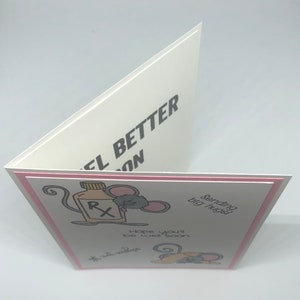 Feel Better Soon Card Kids Get Well Card Get Well Soon Card - Etsy