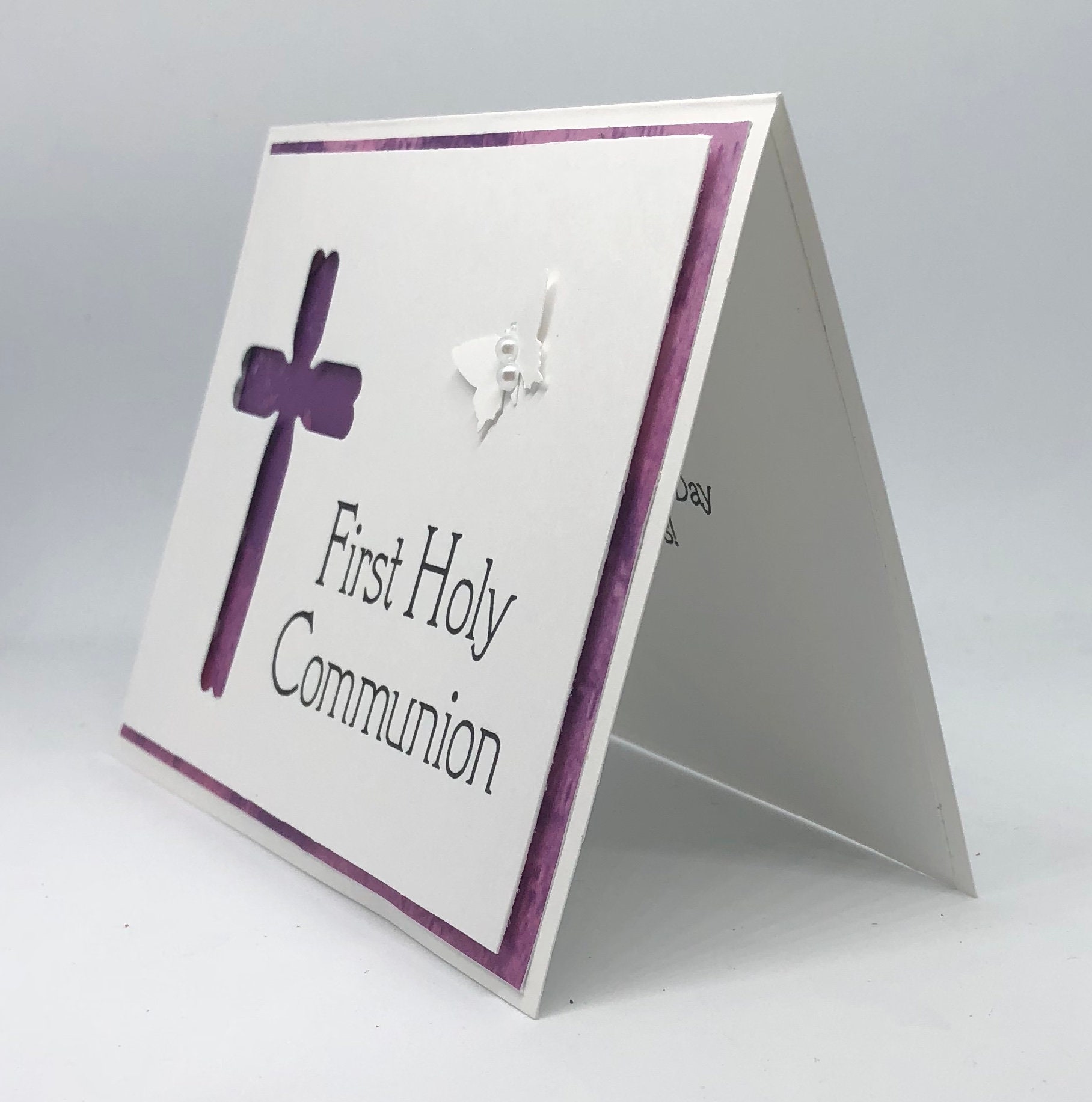 Christian Communion Card Communion Day Religious Event - Etsy