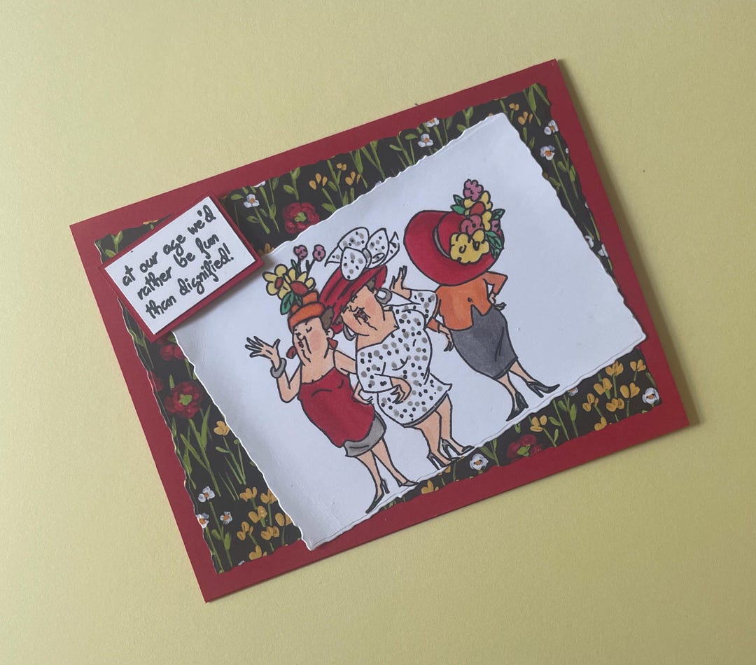 Fun Birthday Card, Birthday Card for Females, Sassy Gals Card, Funny ...