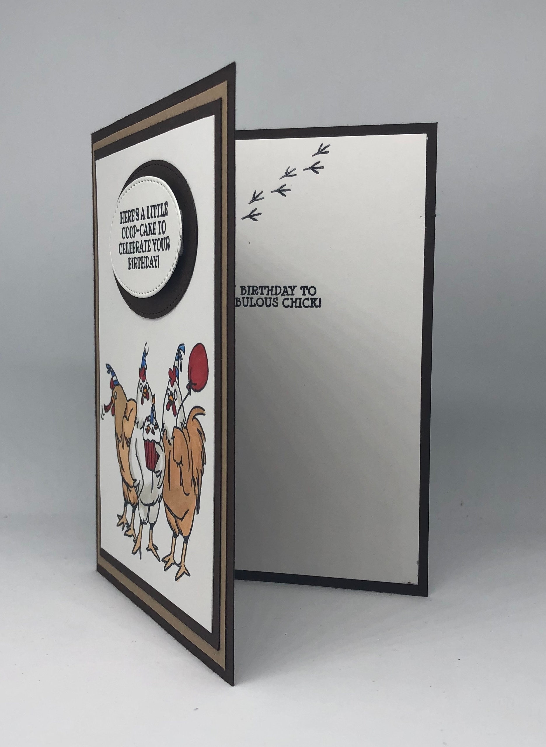 Cute Chicken Card Fabulous Chick Card Chicks Birthday Card - Etsy