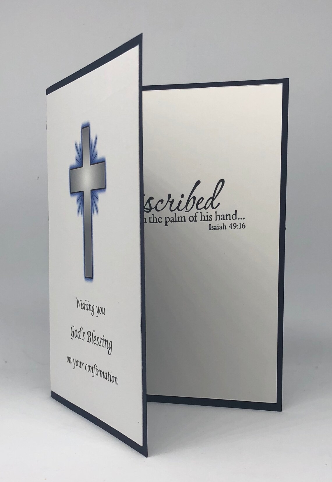 Confirmation Card, Confirmation Day Card, Bible Verse Card, Religious ...