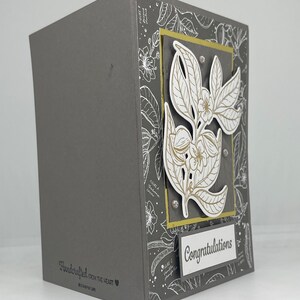 Elegant Wedding Card, Nature Wedding Card, Newlywed Card, happy I Do ...
