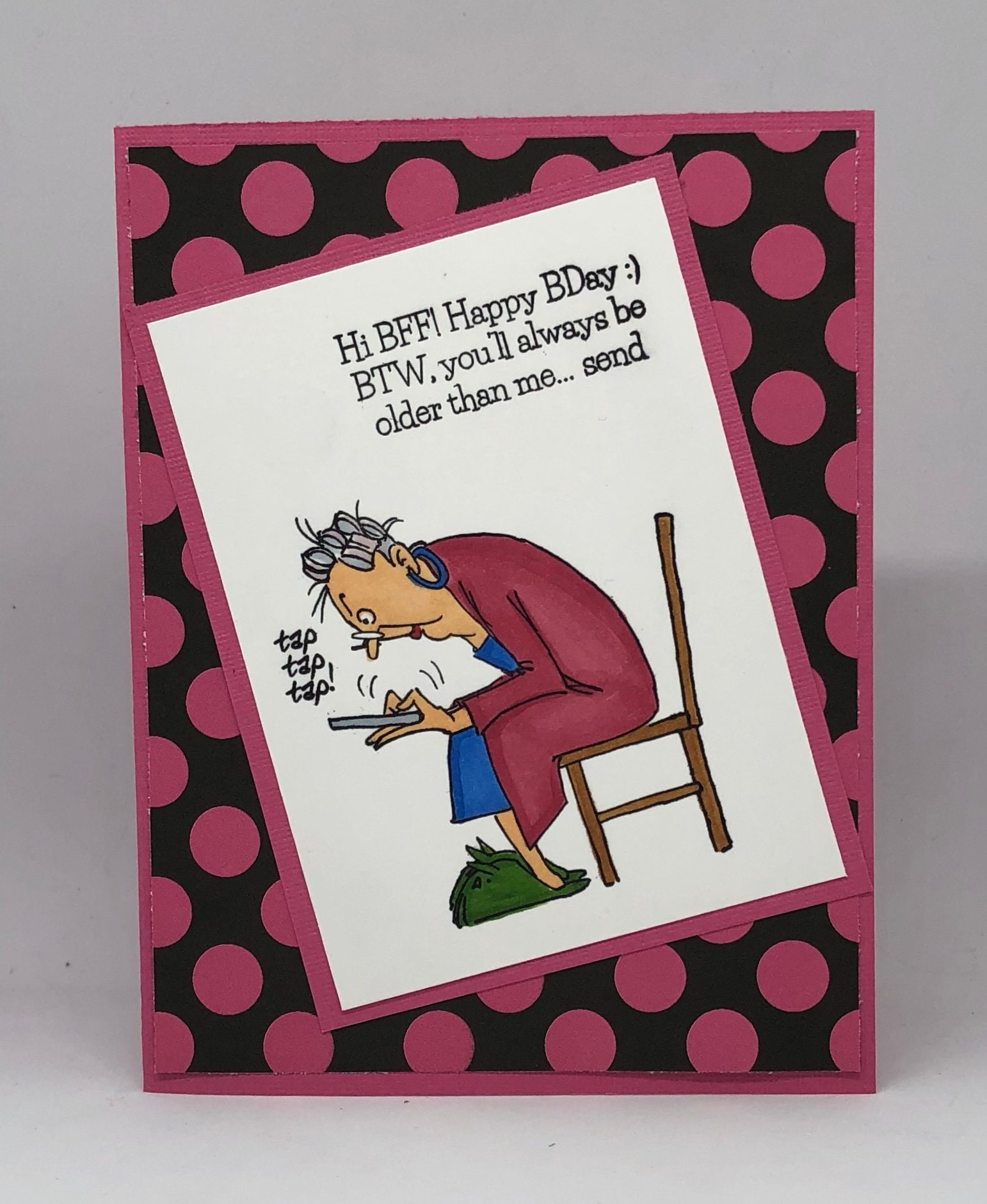Fun Birthday Card BFF Birthday Happy Birthday Friend Etsy fun-birthday-card-bff-birthday-happy-birthday-friend-etsy