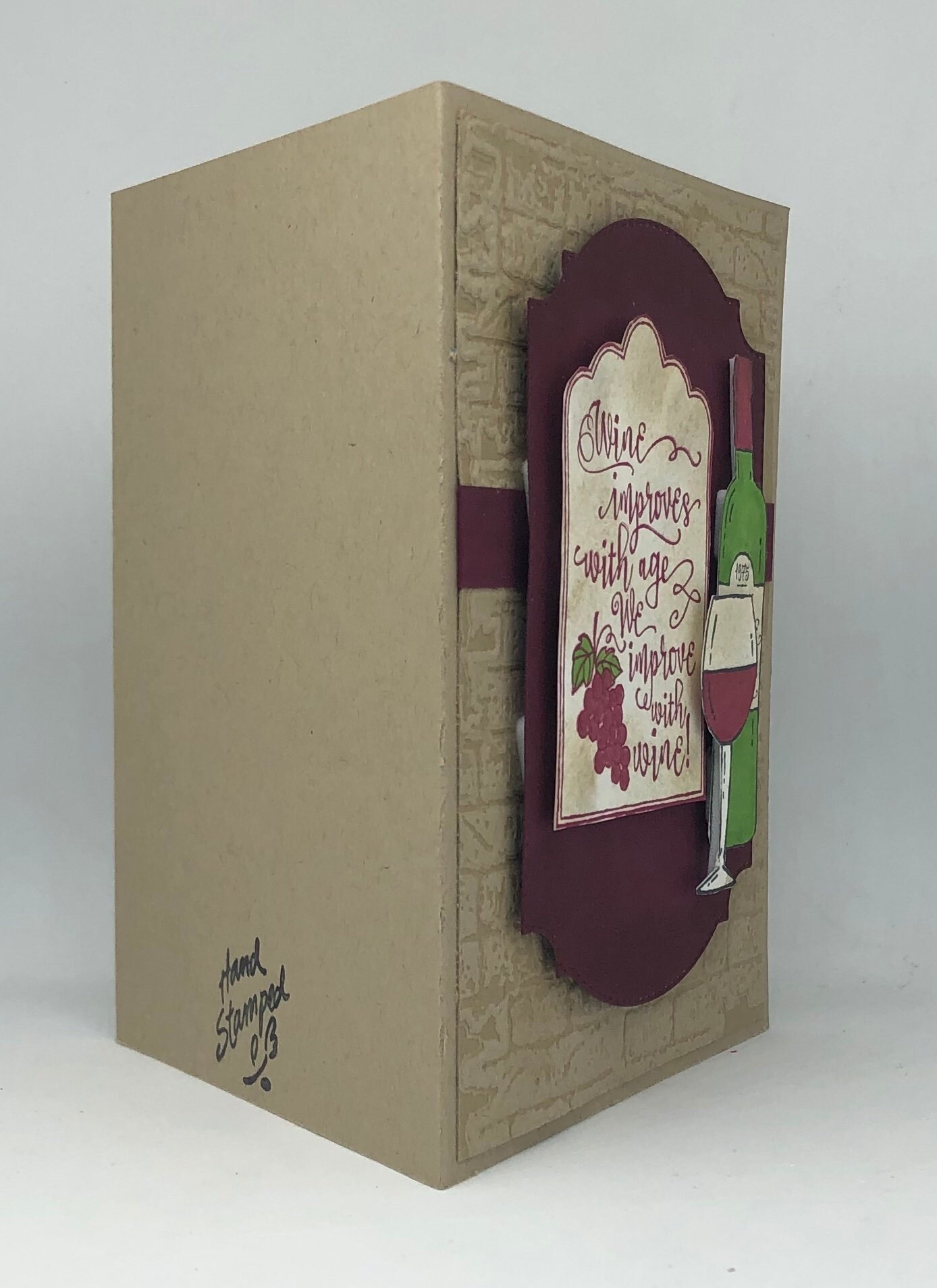 Wine Card for Husband, Dad Wine Card, Wine Birthday Card, Birthday Card ...