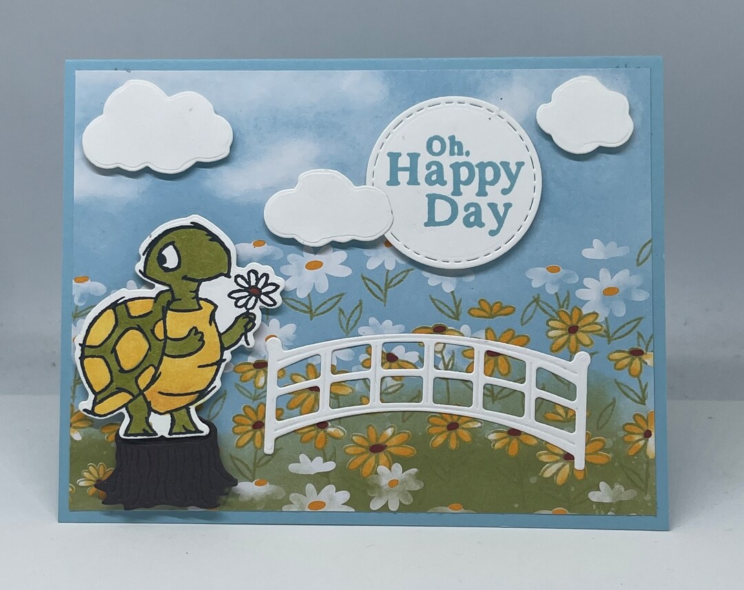 All Occasion Card, Happy Day Turtle Card, Happy Birthday, Engagement ...