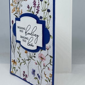 Wishing You Healing Card, Sending You Love Card, Occasion Card, Cancer ...