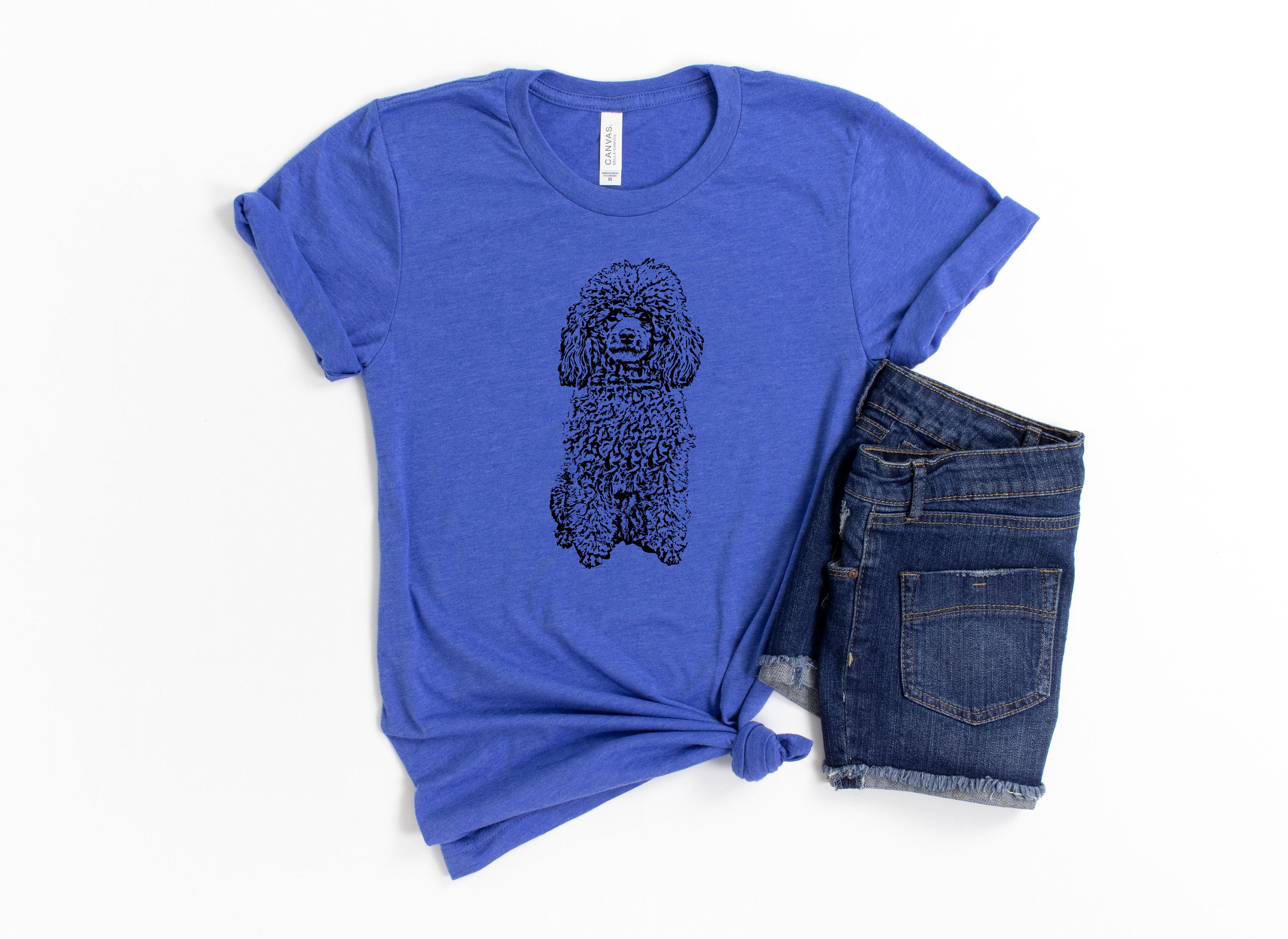 Poodle Shirt Poodle Gifts Poodle Art Dog Mom Shirt for - Etsy