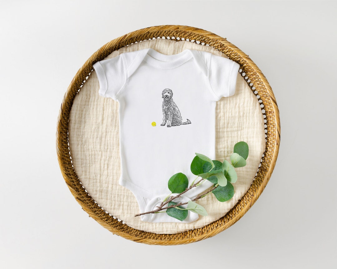 Golden Doodle Baby Clothes, Golden Doodle Gifts, Baby Shower Gift ...