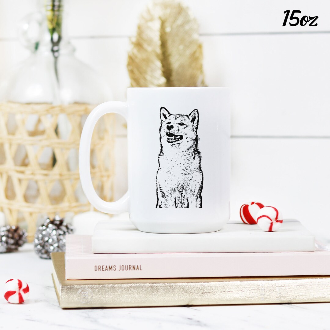 Shiba Inu Mug, Cute Shiba Mug, Shiba Inu Gift, Shiba Inu Birthday Gifts ...