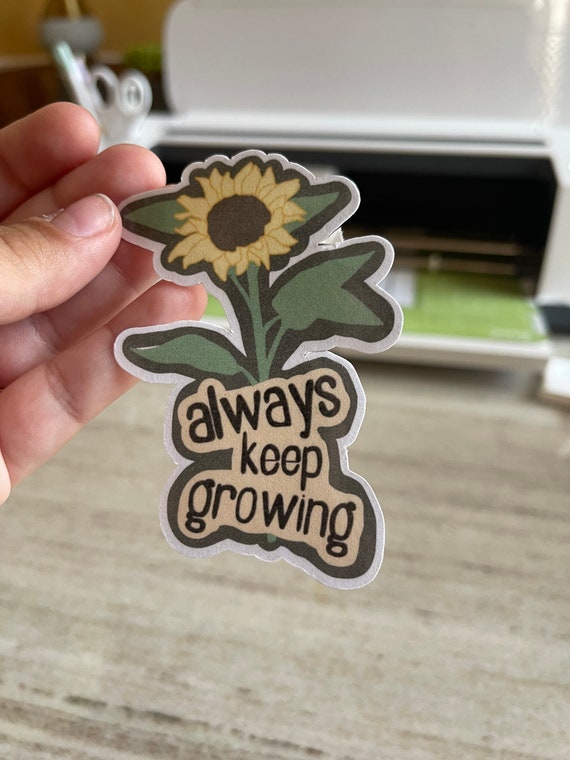 Bumper Stickers Stickers, Labels & Tags Paper Always Keep Growing ...