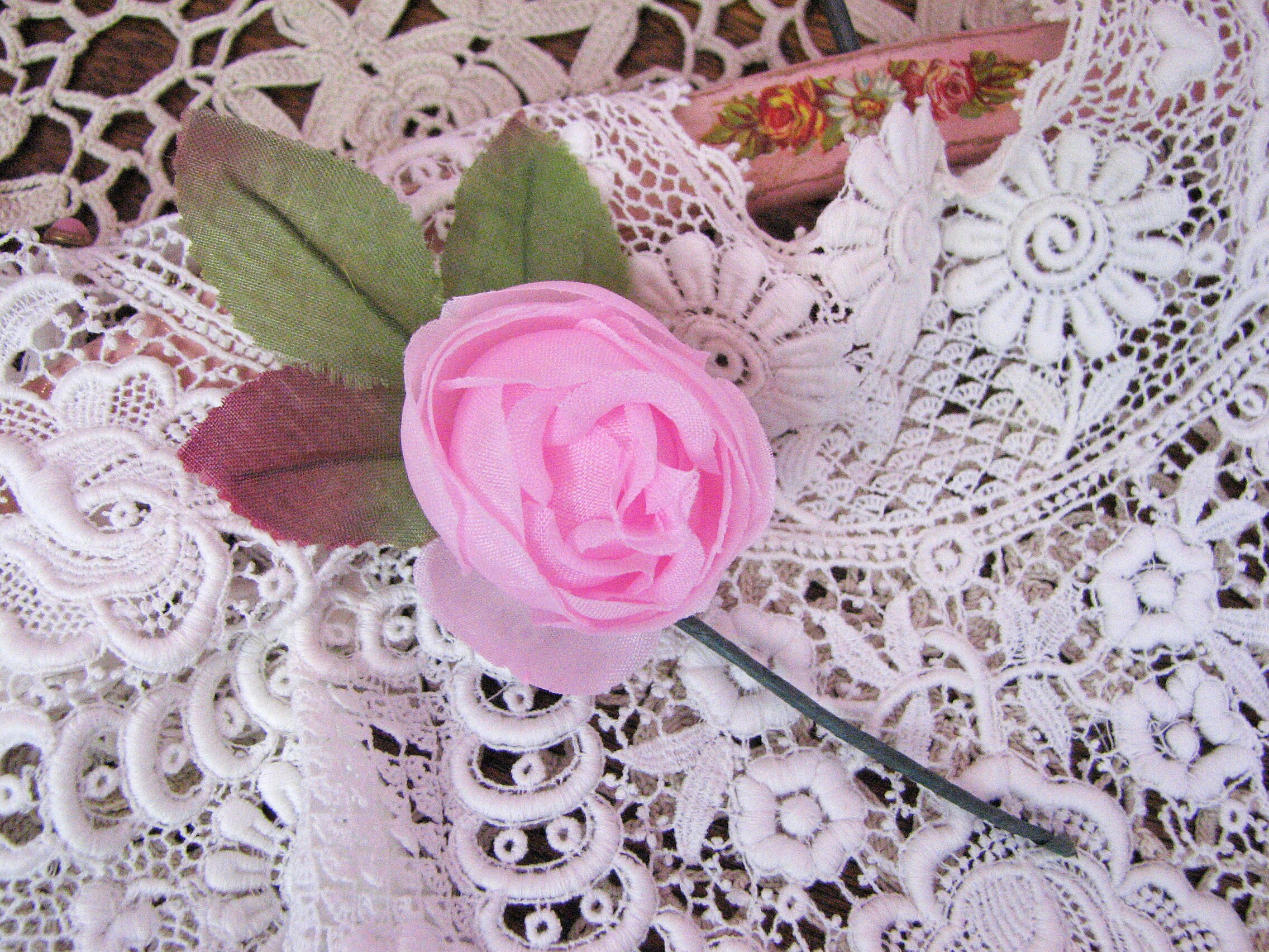 One Vintage Old Store Stock Baby Pink Rose - Etsy