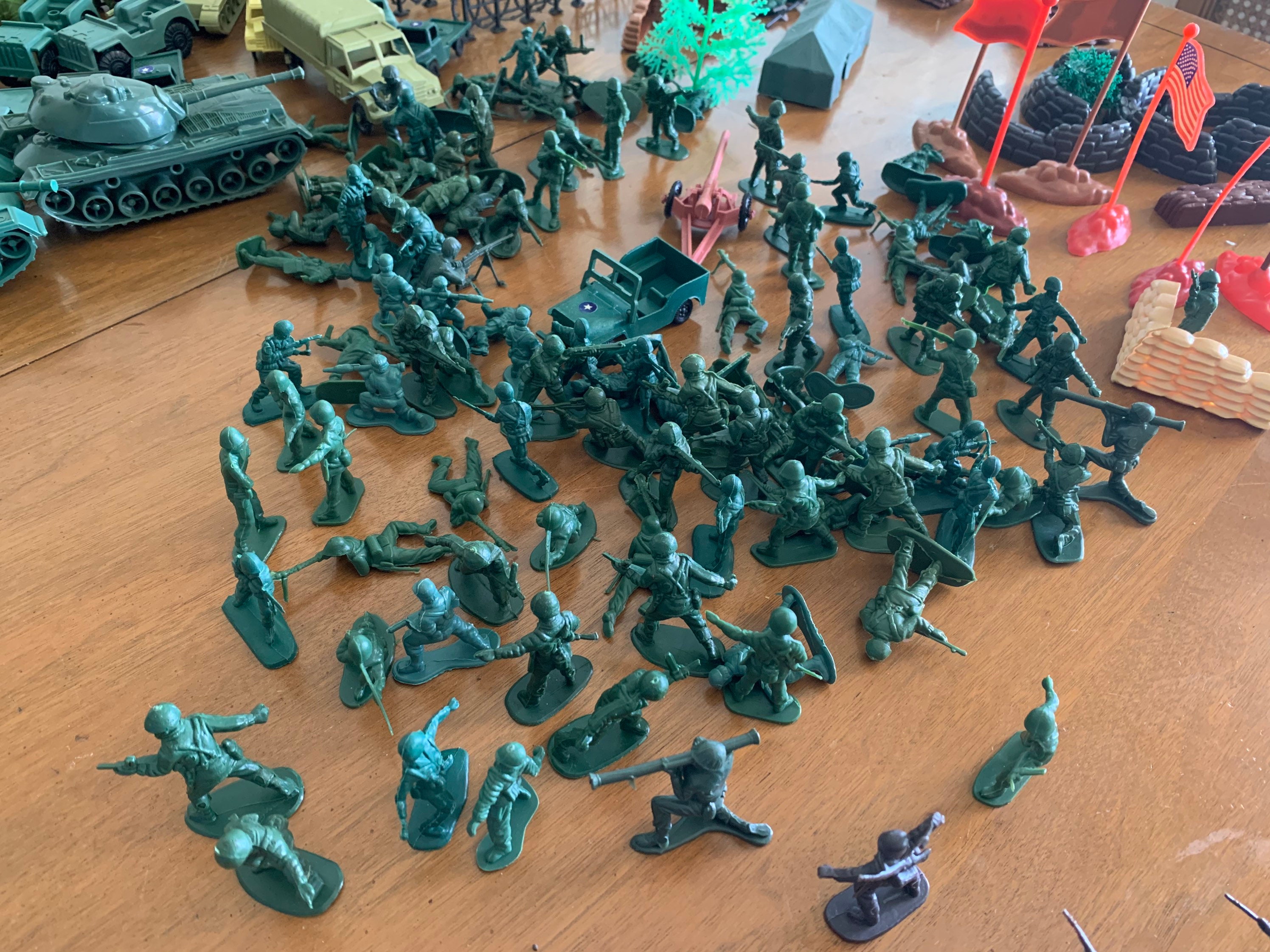 Huge army man toy lot | Etsy