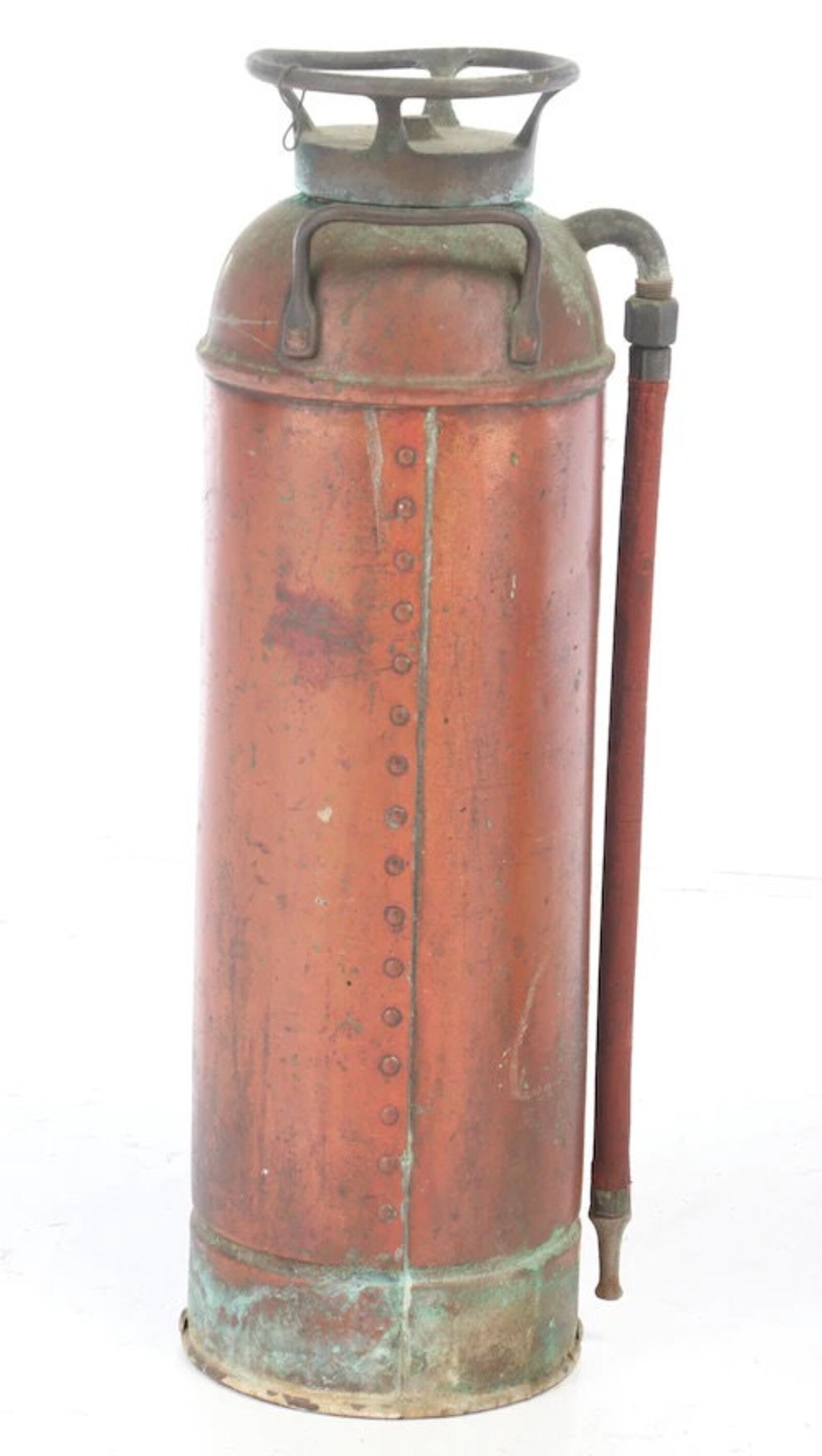 Harker Mfg. Co. "queen" Copper Fire Extinguishers, Early 20th Century ...