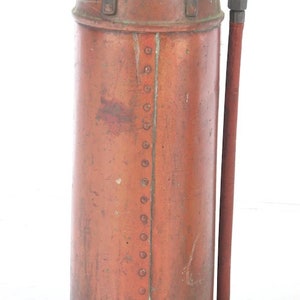 Harker Mfg. Co. "queen" Copper Fire Extinguishers, Early 20th Century ...