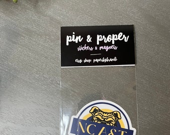 North Carolina A&T State University Aggie Pride Pin licensed - Etsy
