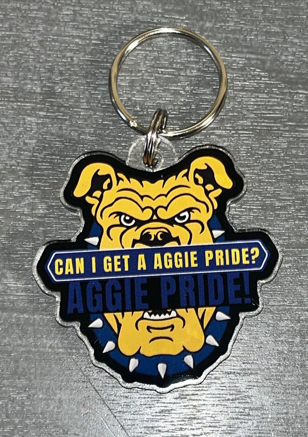 Aggie Pride Acrylic Keychain - Etsy