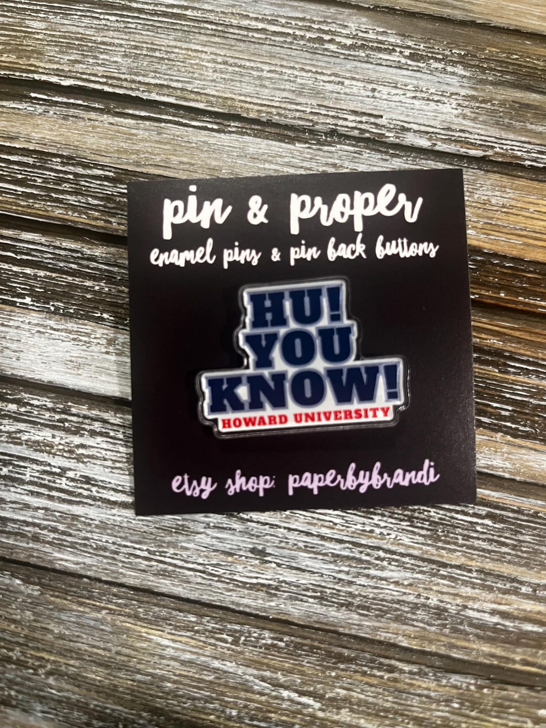 HU! You Know! Acrylic Lapel Pin - Etsy