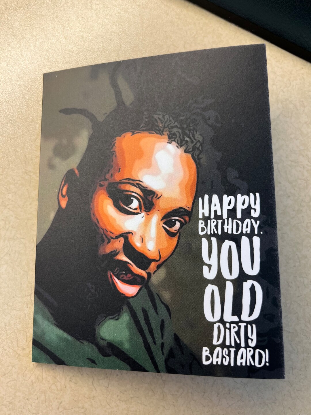 Old Dirty Bastard Birthday Card- ODB - Etsy