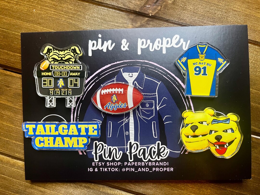Aggie Tailgate Champ Pin Pack - Etsy