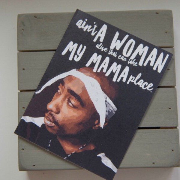Tupac Card - Etsy