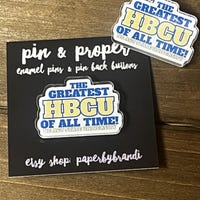HBCU Alum Enamel Pin - Etsy