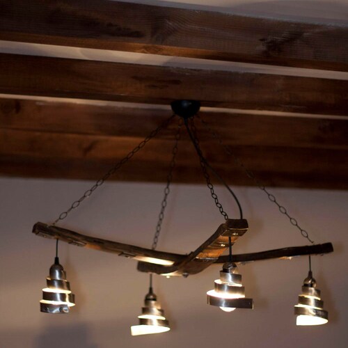 Rustic Ceiling Light Pendant Light Barrel Lighting Wine - Etsy