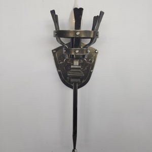 Castle Torch Sconce. Iron Medieval Style Wall Light - Etsy