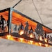Western Ceiling Lights. Rustic Light Fixture. Cowboys and Cattle - Etsy