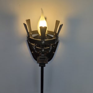 Castle Torch Sconce. Iron Medieval Style Wall Light - Etsy