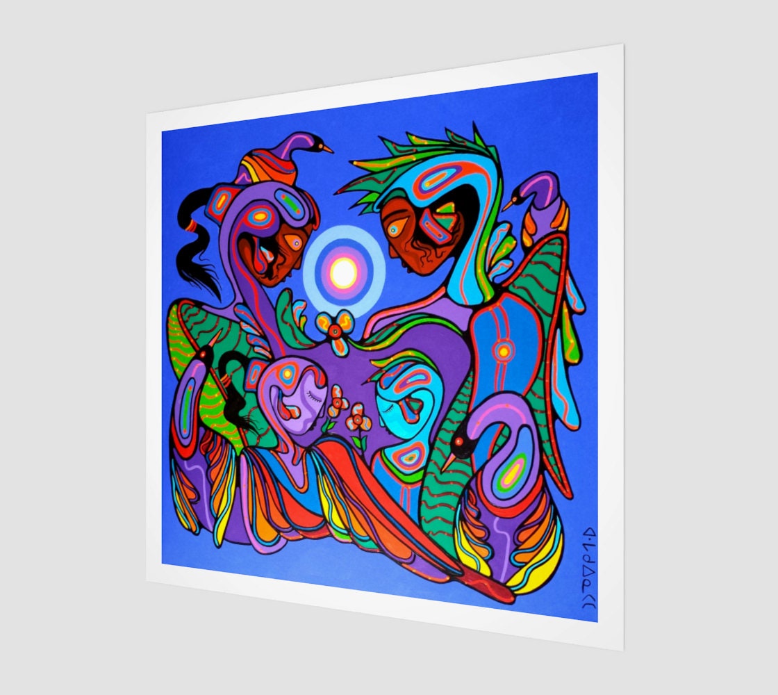 Sacred Spiritual Art Print "the Nature of Spirit" by Ritchie Sinclair ...