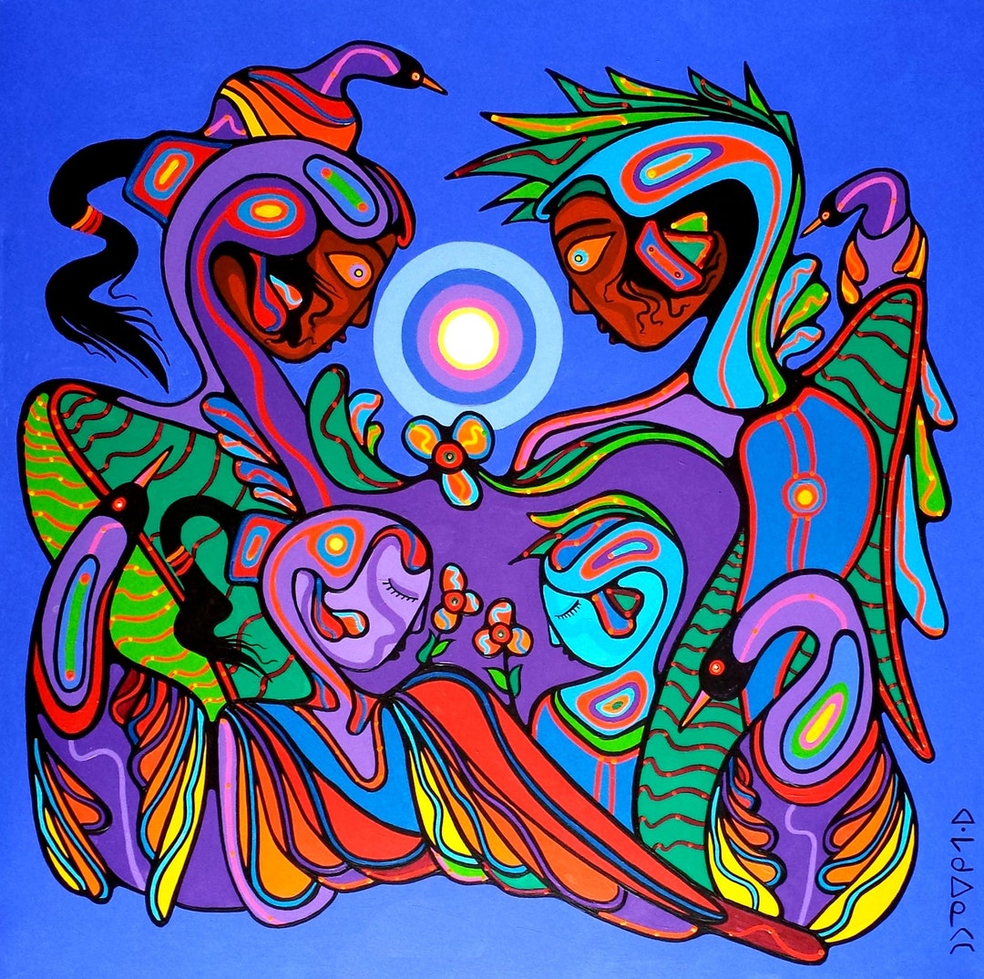 Sacred Spiritual Art Print "the Nature of Spirit" by Ritchie Sinclair ...