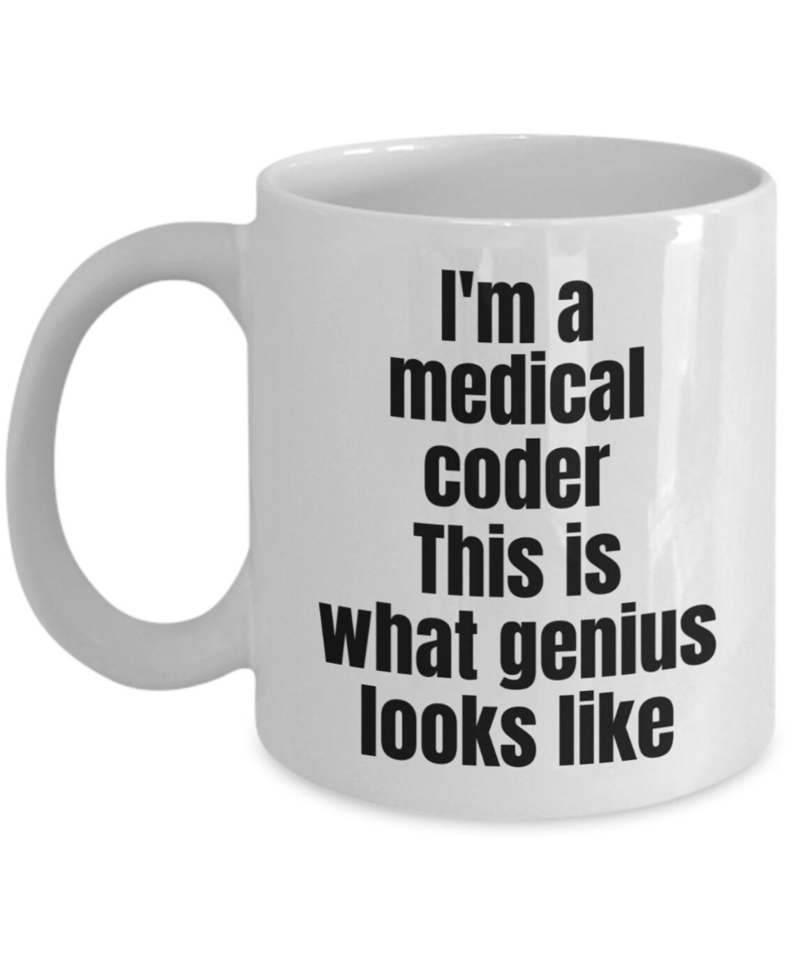 Medical Coder Genius Coffeetea Mug Etsy 