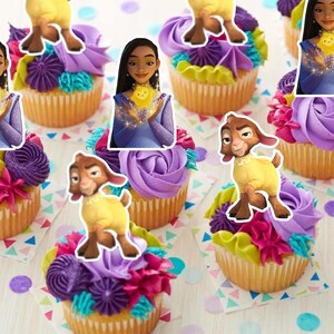 Asha 3D Personalized Cake Topper Perfect for Themed Parties - Etsy