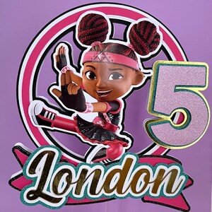 Personalized Kiya & the Kimoja Heroes Inspired Cake Topper Perfect for ...