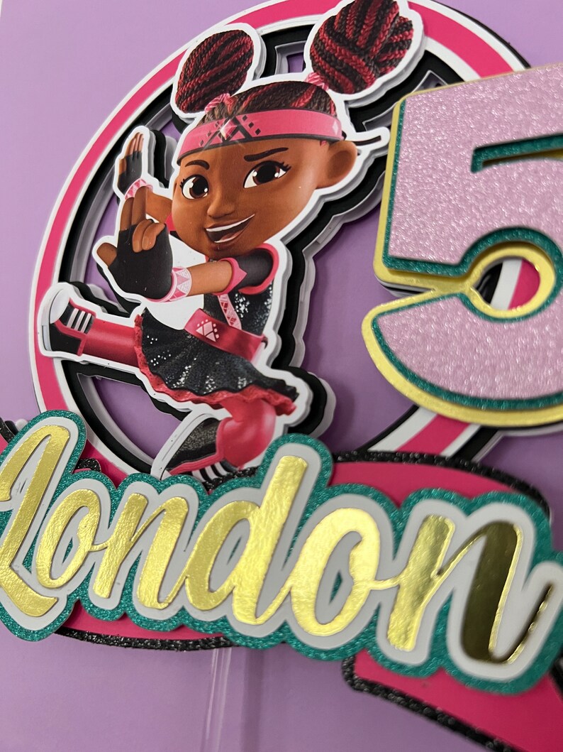 Personalized Kiya & the Kimoja Heroes Inspired Cake Topper Perfect for ...