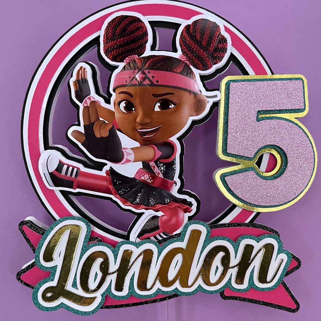 Personalized Kiya & the Kimoja Heroes Inspired Cake Topper Perfect for ...