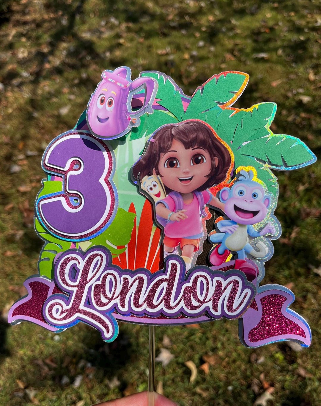 Dora the Explorer Cake Topper: Themed Party Decoration - Etsy