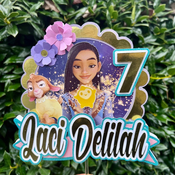 Wish Cake Topper - Etsy