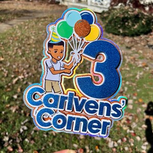 Personalized Gracie’s Corner Boy Cake Topper Perfect for Gracie’s ...