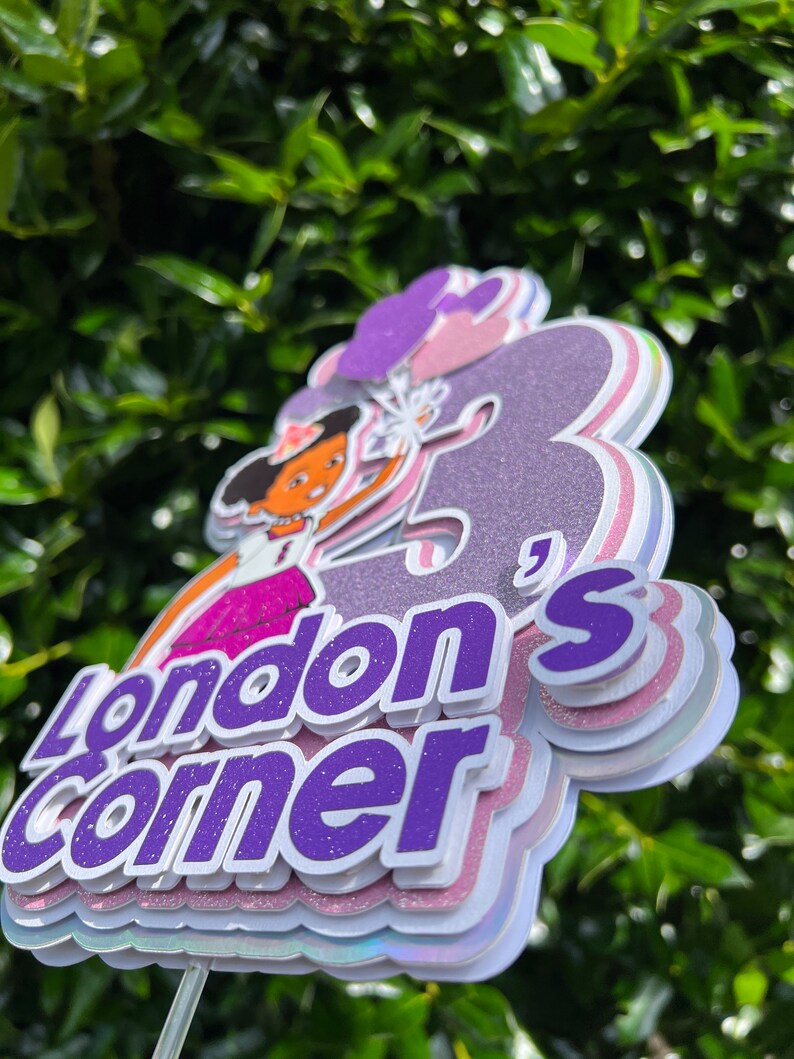 Personalized Gracies Corner Cake Topper Perfect for Gracies - Etsy