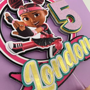 Personalized Kiya & the Kimoja Heroes Inspired Cake Topper Perfect for ...