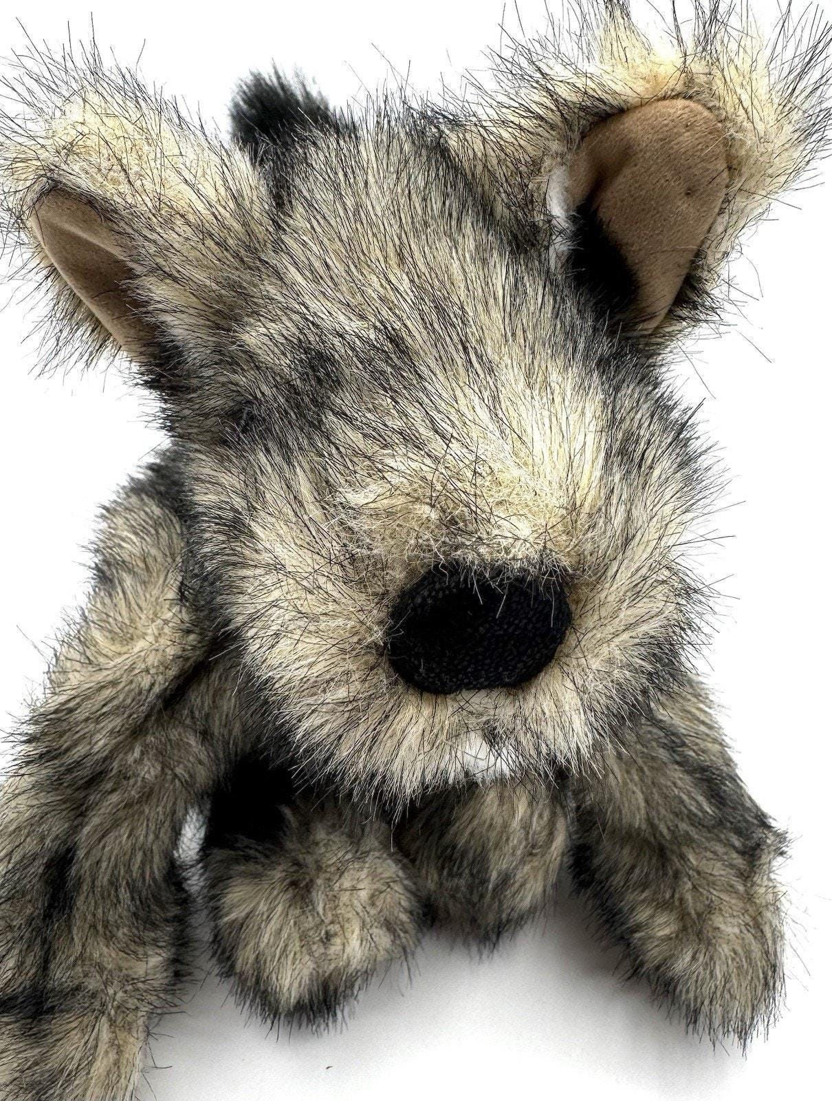 Folkmanis Small Coyote Pup Hand Puppet Plush Baby Wolf Stuffy Realistic ...