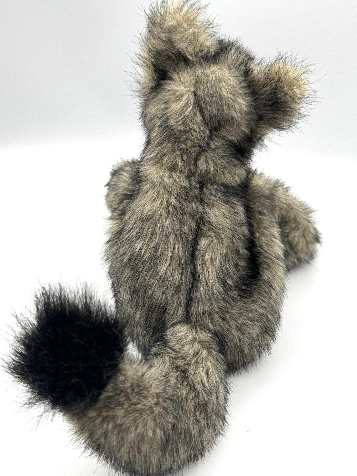 Folkmanis Small Coyote Pup Hand Puppet Plush Baby Wolf Stuffy Realistic ...