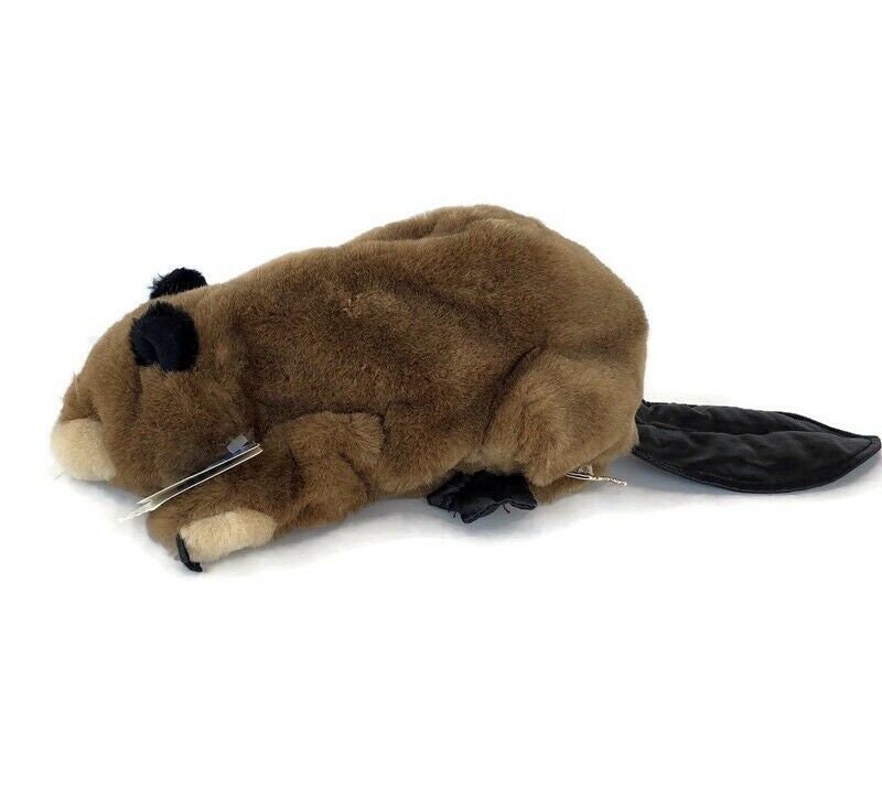 Vintage 1986 Applause Puppets Plush Billy Beaver Stuffed Toy Original ...