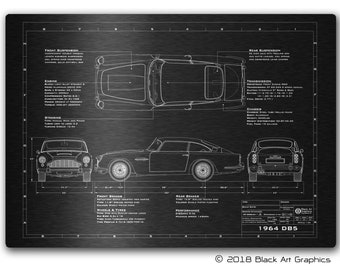 Aston Martin Db5 Art - Etsy