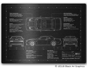 Hellcat Blueprint - Etsy